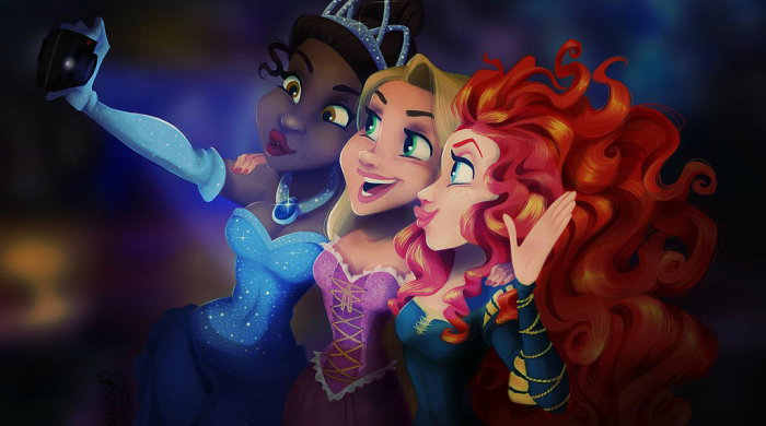 If Disney Princesses Had Snapchat Our Lives Would Be Perfect In Every Way