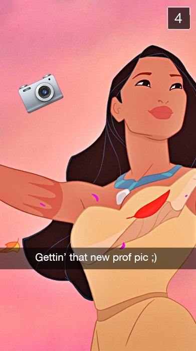If Disney Princesses Had Snapchat Our Lives Would Be Perfect In Every Way