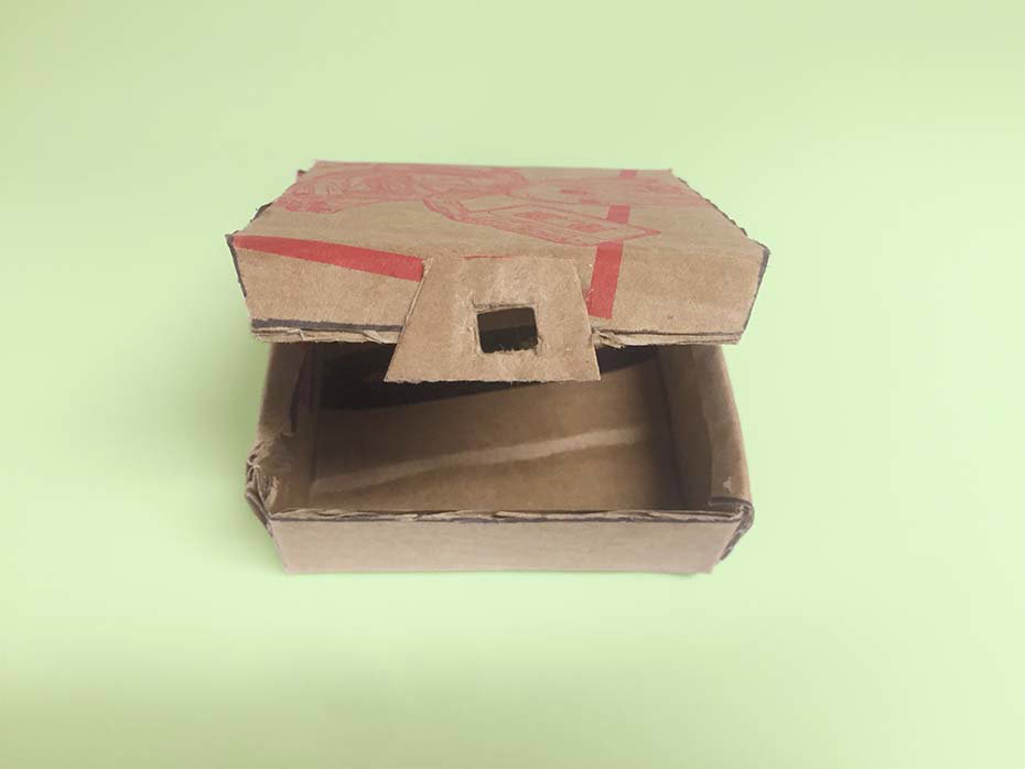 DIY Cardboard Box Gift Boxes With Lace Ties