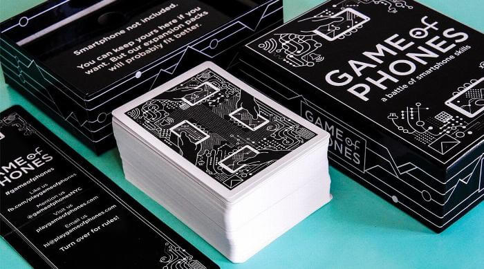 Review of Game of Phones Smartphone-Based Card Game