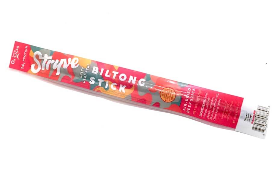 Review of Stryve Beef Biltong Slices and Sticks