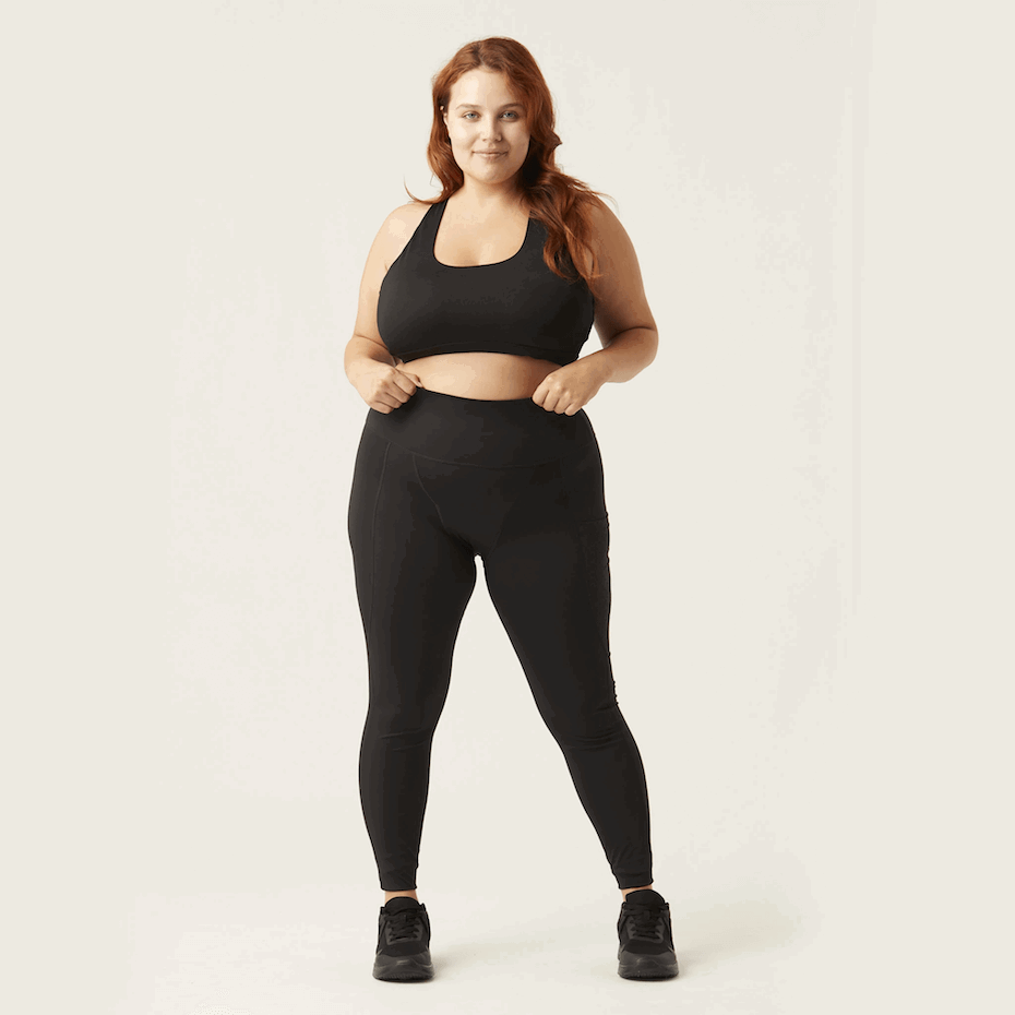 Review of Modibodi Period-Proof 7/8 Recycled Active Leggings