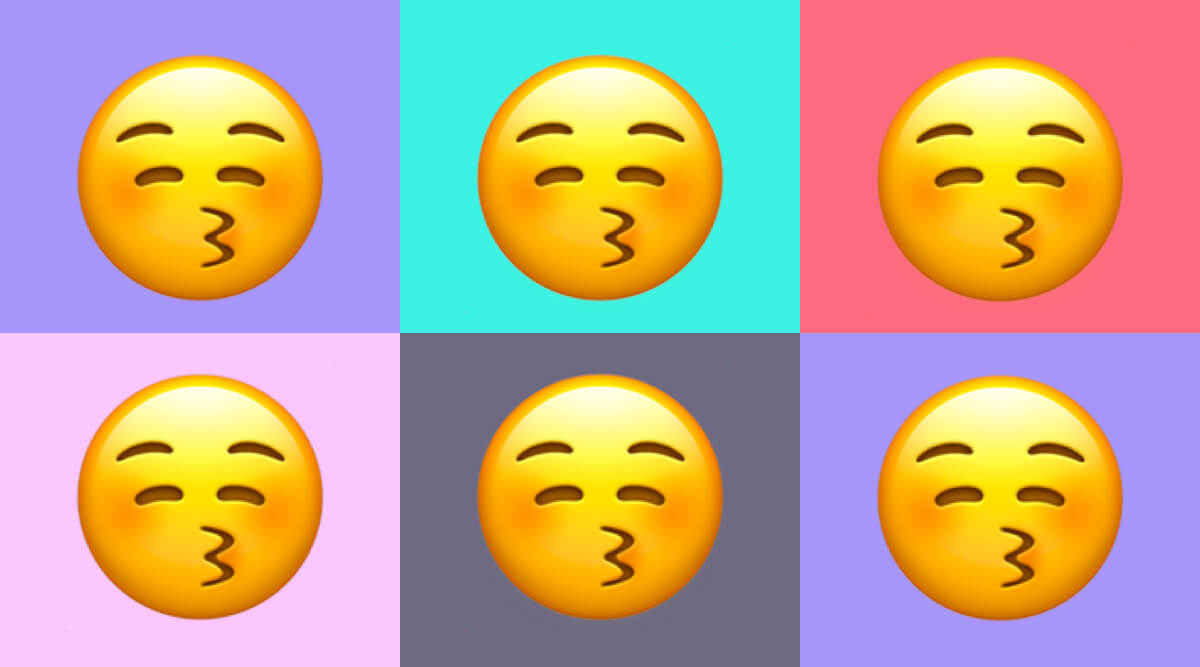 What 😚 Kissing Face With Closed Eyes Emoji Means in Texting