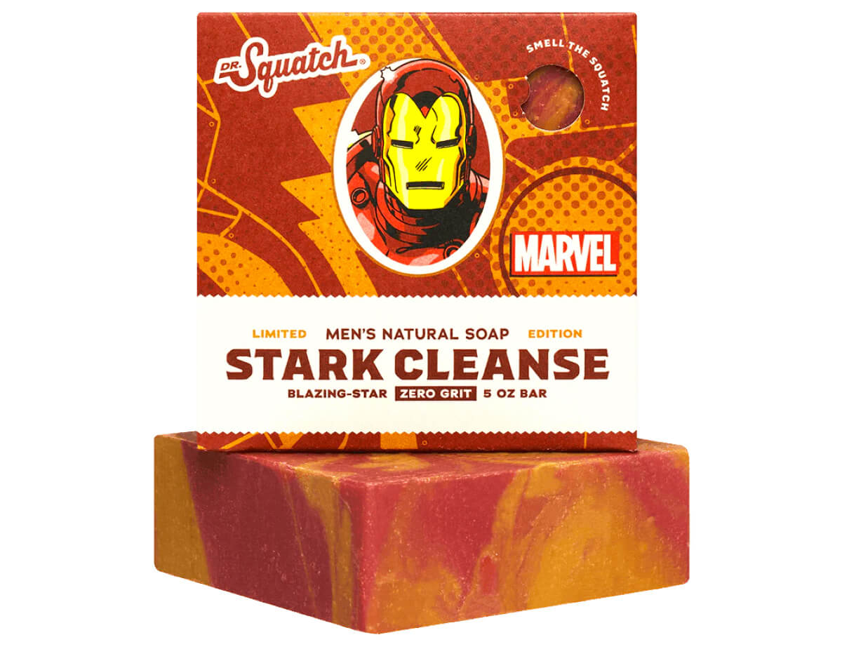 Dr. Squatch Marvel's Avengers Soap Collection Review