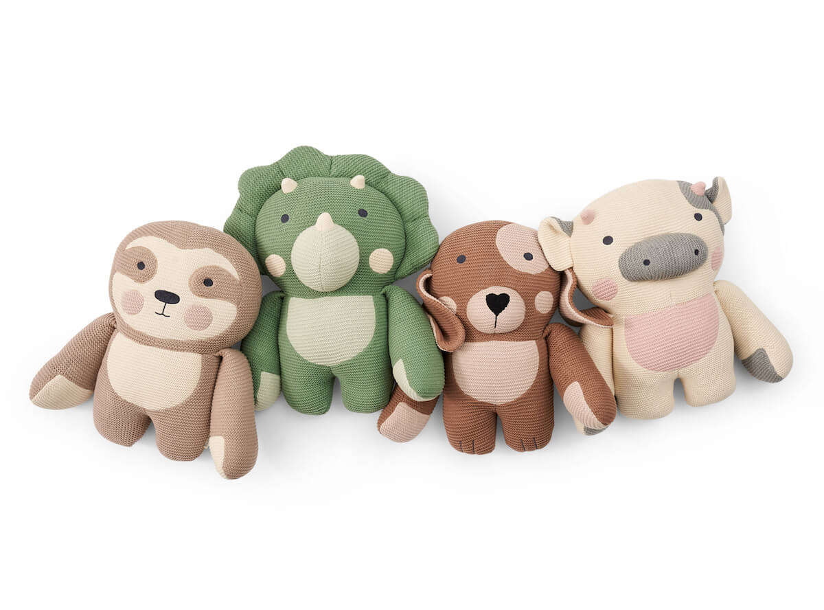 Overview of Bearaby Bearabuddies Spring Weighted Animals