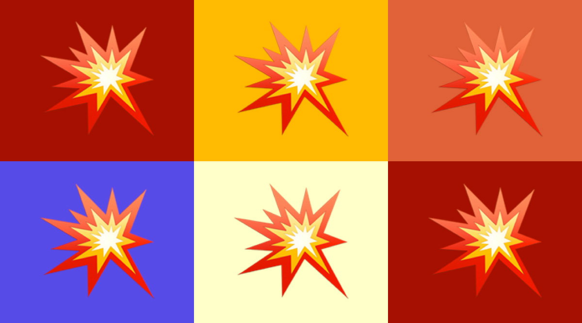 What the 💥 Collision Emoji Means in Texting
